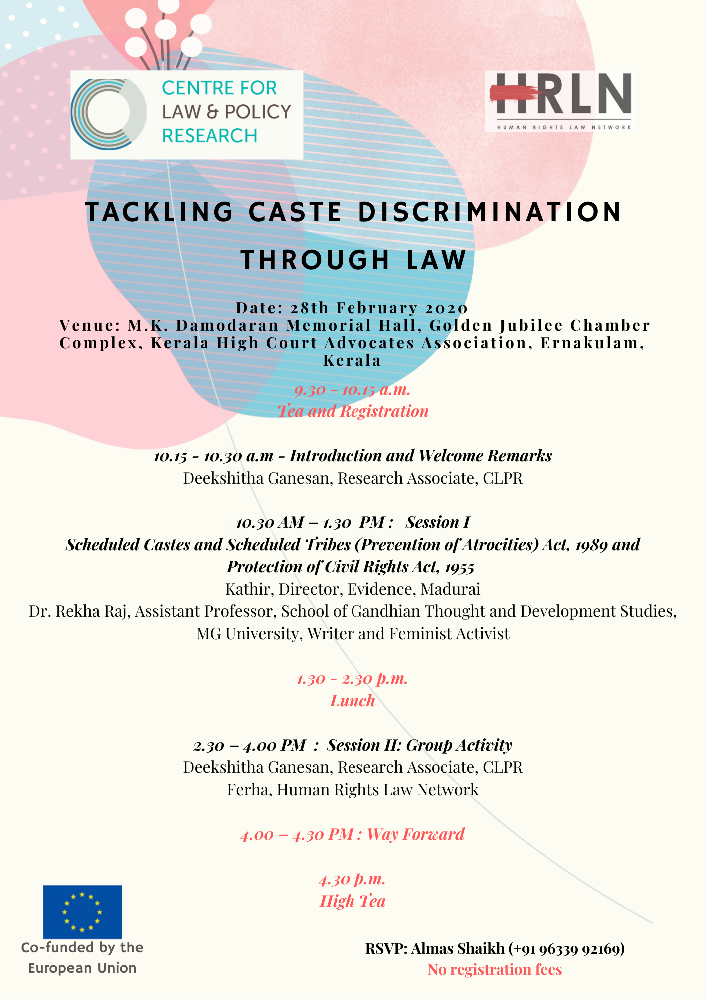 Tackling Caste Discrimination through Law: Ernakulam Talks - Centre for ... Tackling Caste Discrimination through Law: Ernakulam Talks - Centre for ...